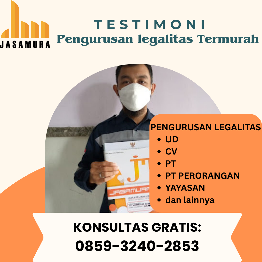 Legalitas CV Resmi: Solusi Bisnis Profesional - Jasamura